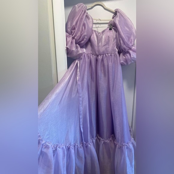fanciful doll | Dresses | Shimmer Purple Gown Has Some Flaws | Poshmark